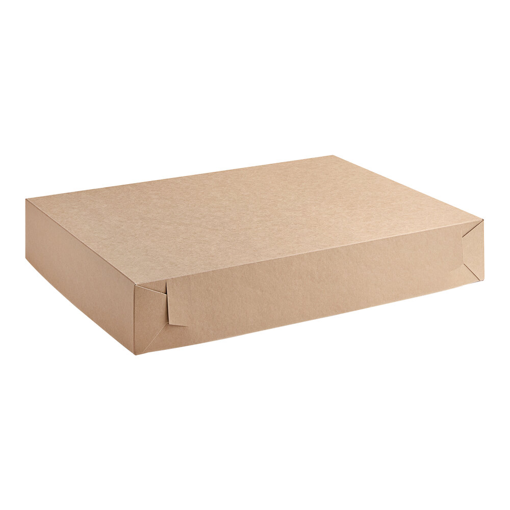 Southern Champion 26" x 18 1/2" x 4" Kraft Full Sheet Cake / Bakery Box ...