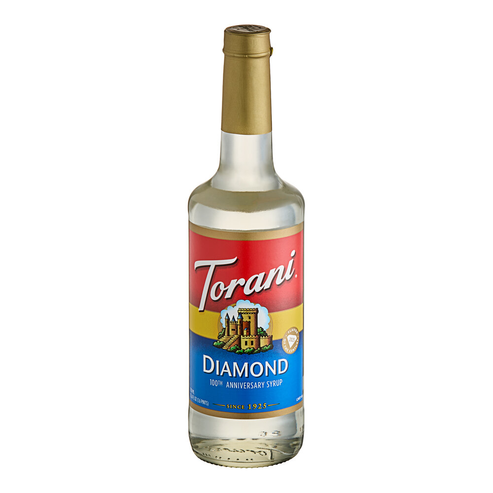 Torani Diamond Flavoring Syrup 750 mL Glass Bottle