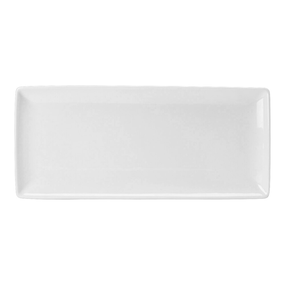 Steelite Performance Taste 14 1/2" x 6 1/2" White Rectangle Tray - 6/Case
