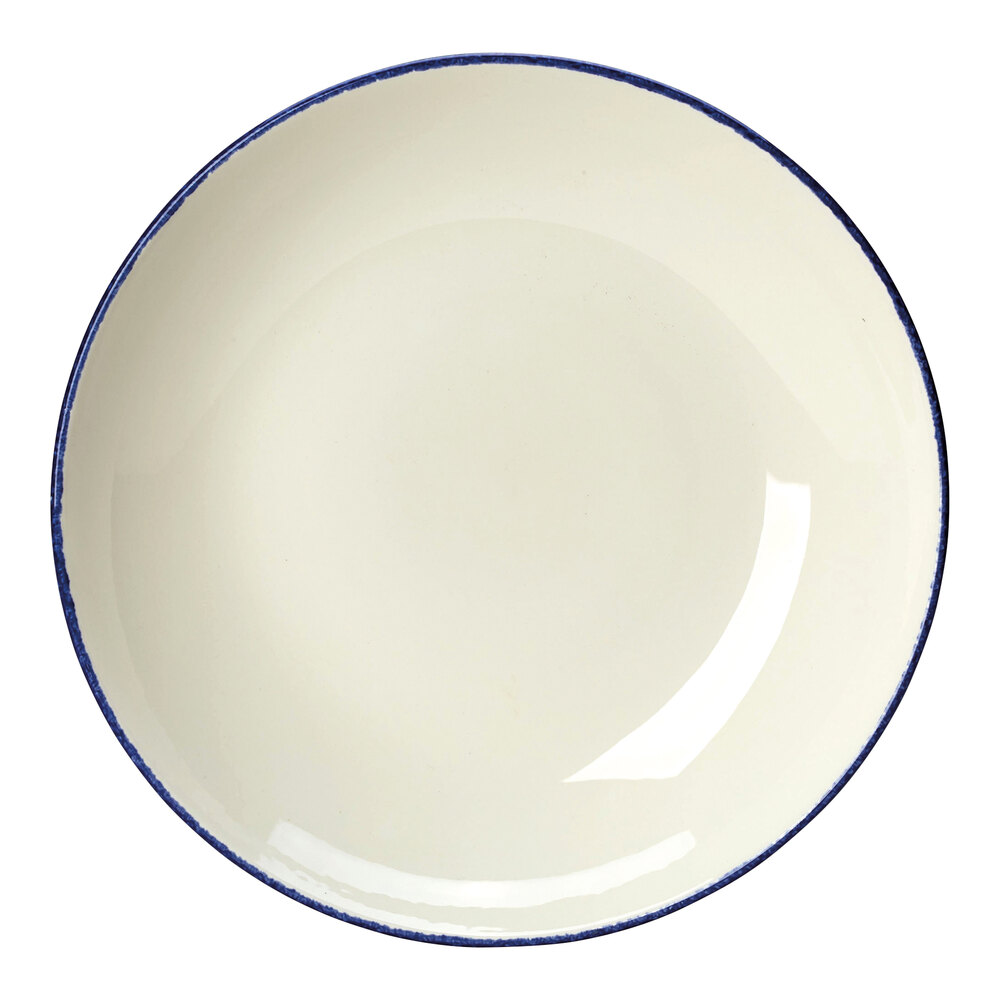 Steelite Performance Blue Dapple 65 oz. Coupe Bowl - 6/Case