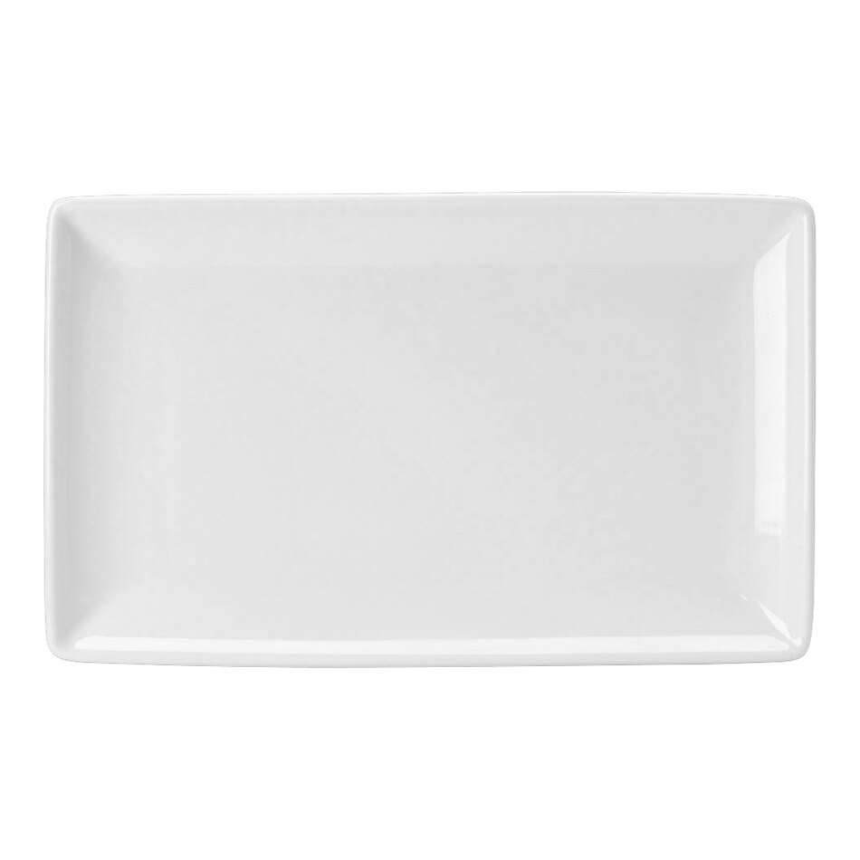 Steelite Performance Taste 10 5/8" x 6 1/2" White Rectangle Tray - 6/Case
