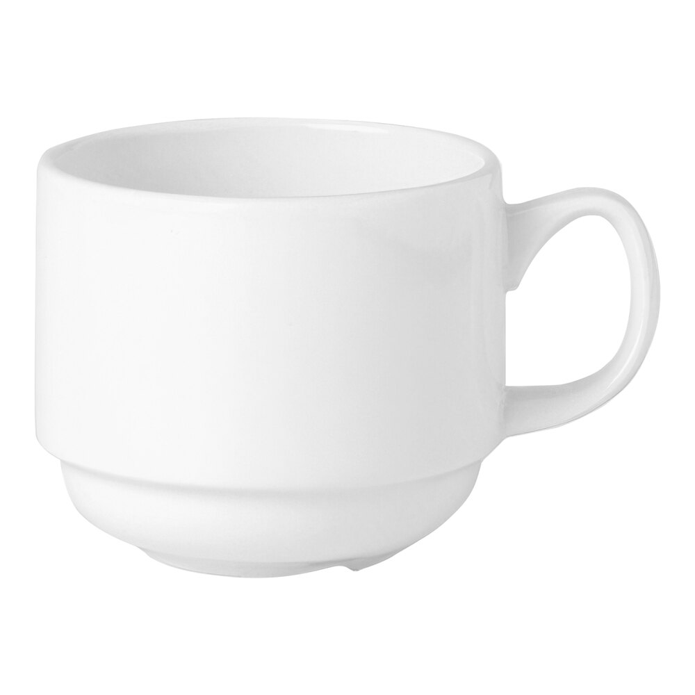 Steelite Performance Simplicity 6 oz. Slimline Stack Cup - 36/Case