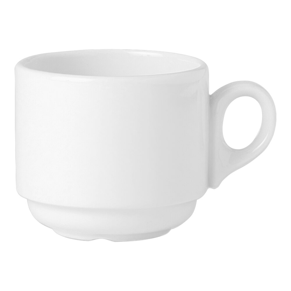 Steelite Performance Simplicity 7.5 oz. Atlanta Stack Cup - 36/Case