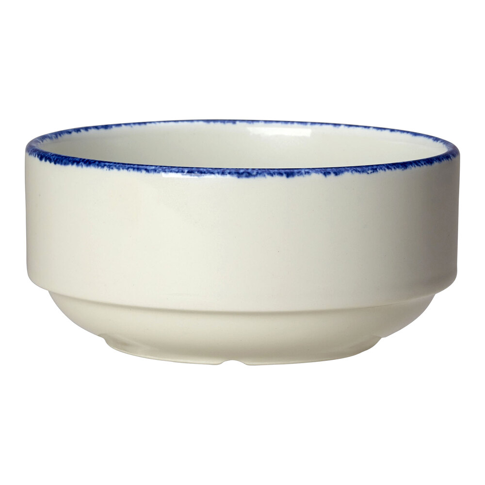 Steelite Performance Blue Dapple 10 oz. Unhandled Soup Cup - 36/Case