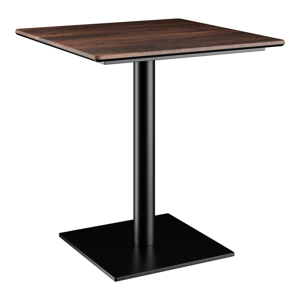Lancaster Table & Seating Excalibur 28" Square Standard Height Table ...