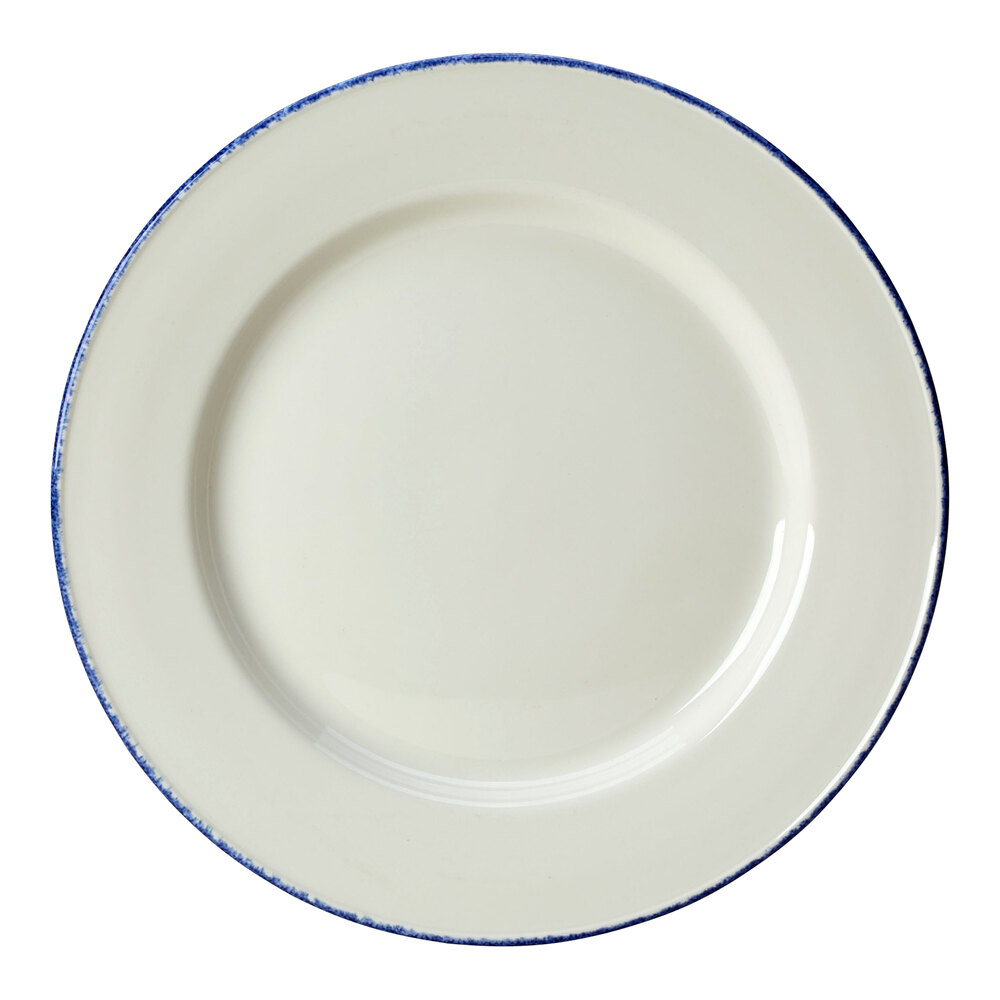 Steelite Performance Blue Dapple 11 3/4" Service / Chop Plate - 12/Case