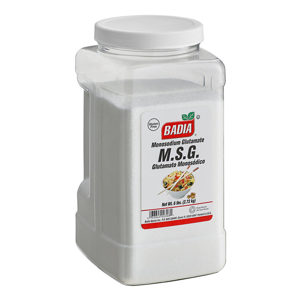 Badia MSG Powder 6 lb. - 4/Case