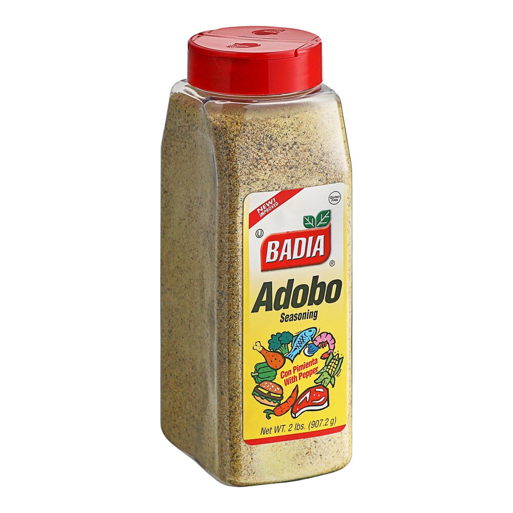 Badia Adobo Seasoning with Pepper 2 lb. - 6/Case
