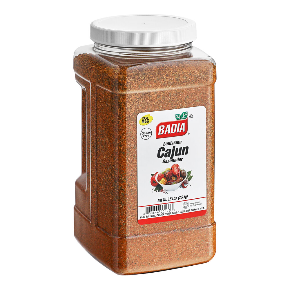 Badia Cajun-Style Seasoning 5.5 lb. - 4/Case
