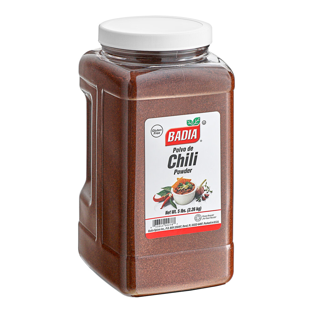 Badia Chili Powder 5 lb. - 4/Case