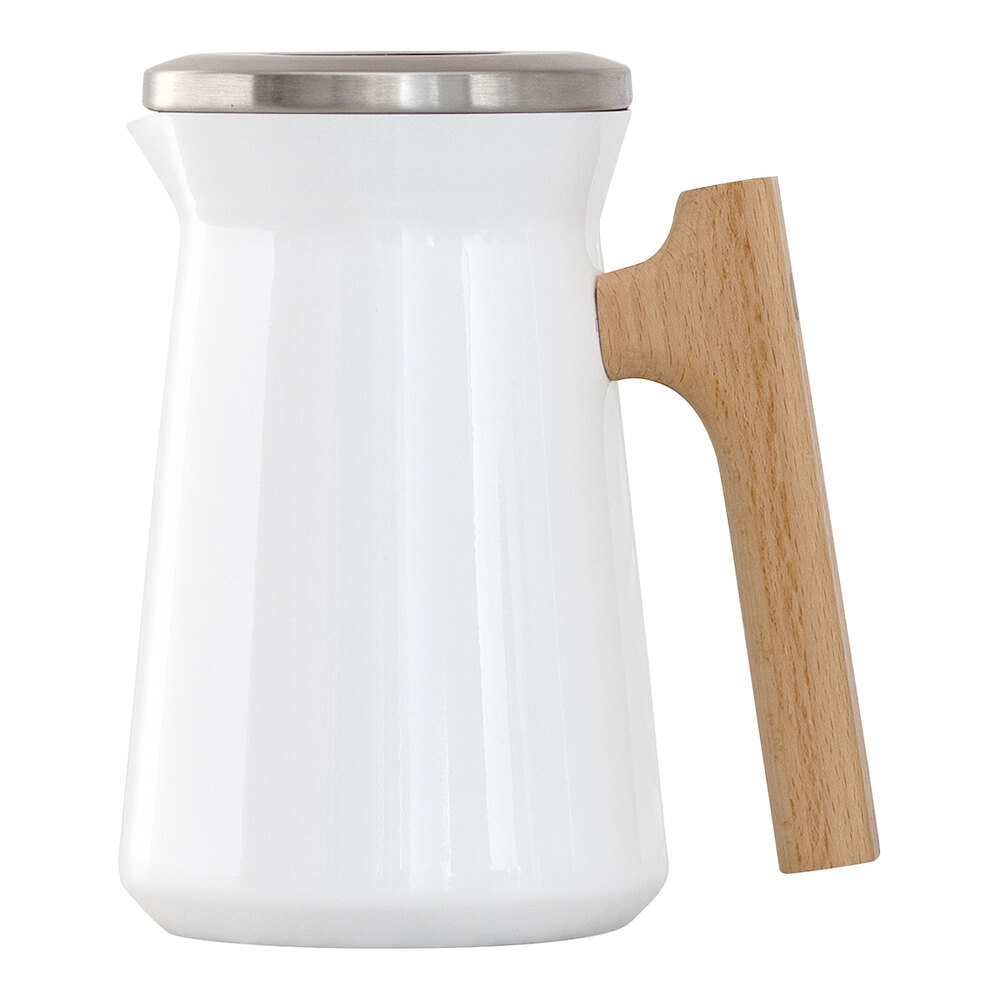 Complements from Steelite International 0.7 Liter White Stainless Steel ...