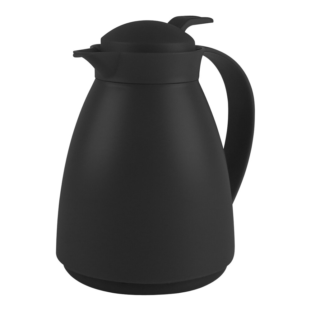 Complements from Steelite International 0.5 Liter Matte Black Glass ...