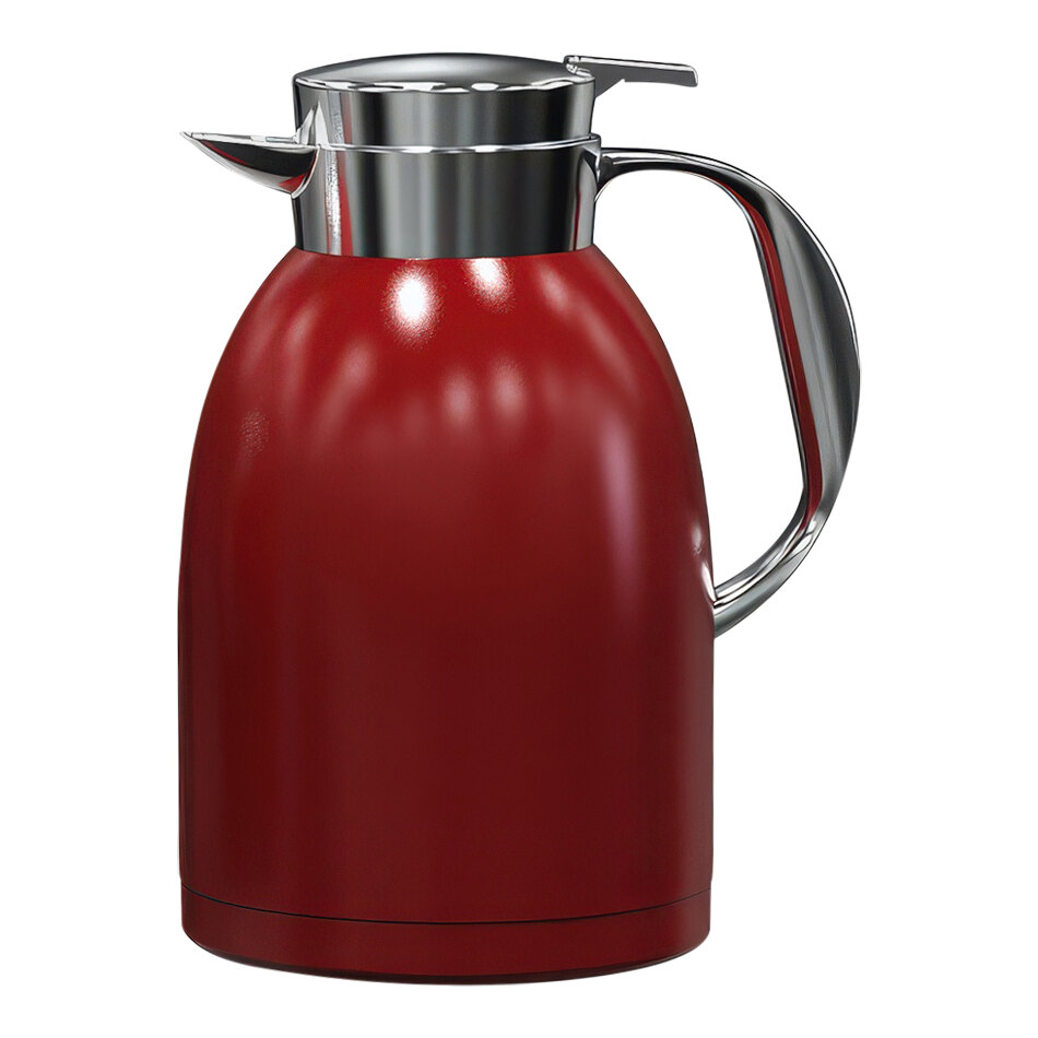Complements from Steelite International 1.7 Liter Red Stainless Steel ...