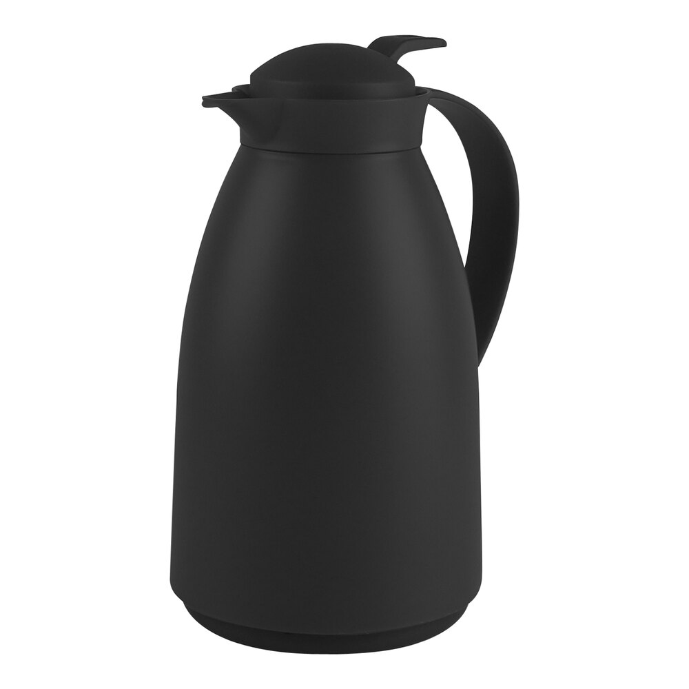 Complements from Steelite International 10" 1 Liter Matte Black Glass ...