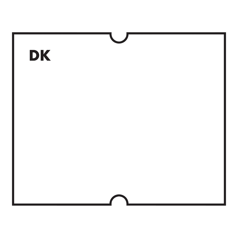 DayMark DuraMark™ 13/16" x 11/16" Permanent White 1,000-Count Date ...