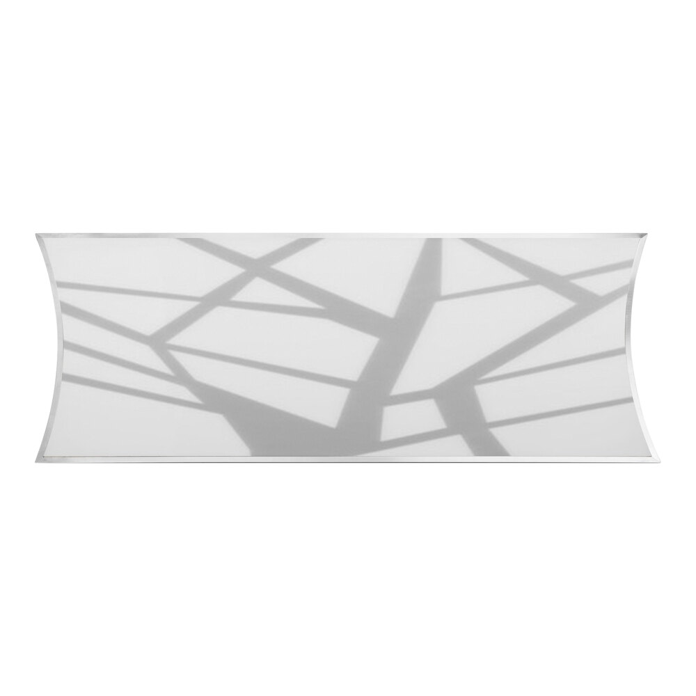 Eastern Tabletop Curved HUB 61" x 21 3/4" Optic Reflector Laminate ...