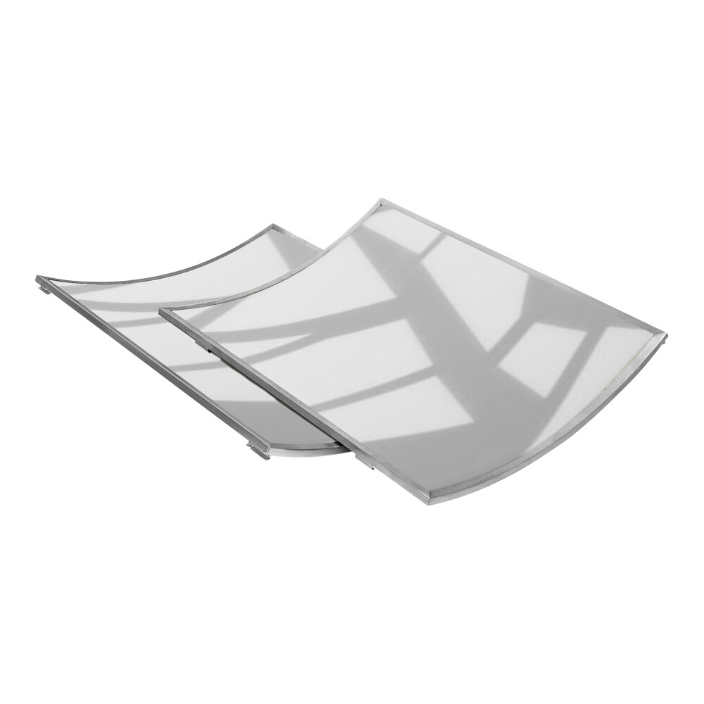 Eastern Tabletop Curved HUB 28" x 21 1/4" Optic Reflector Laminate Side ...