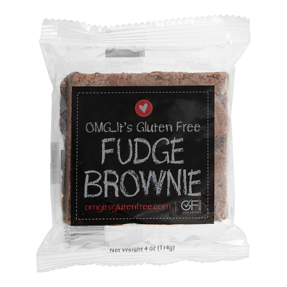 OMG...It's Gluten Free Individually Wrapped Gluten-Free Fudge Brownie 4 ...
