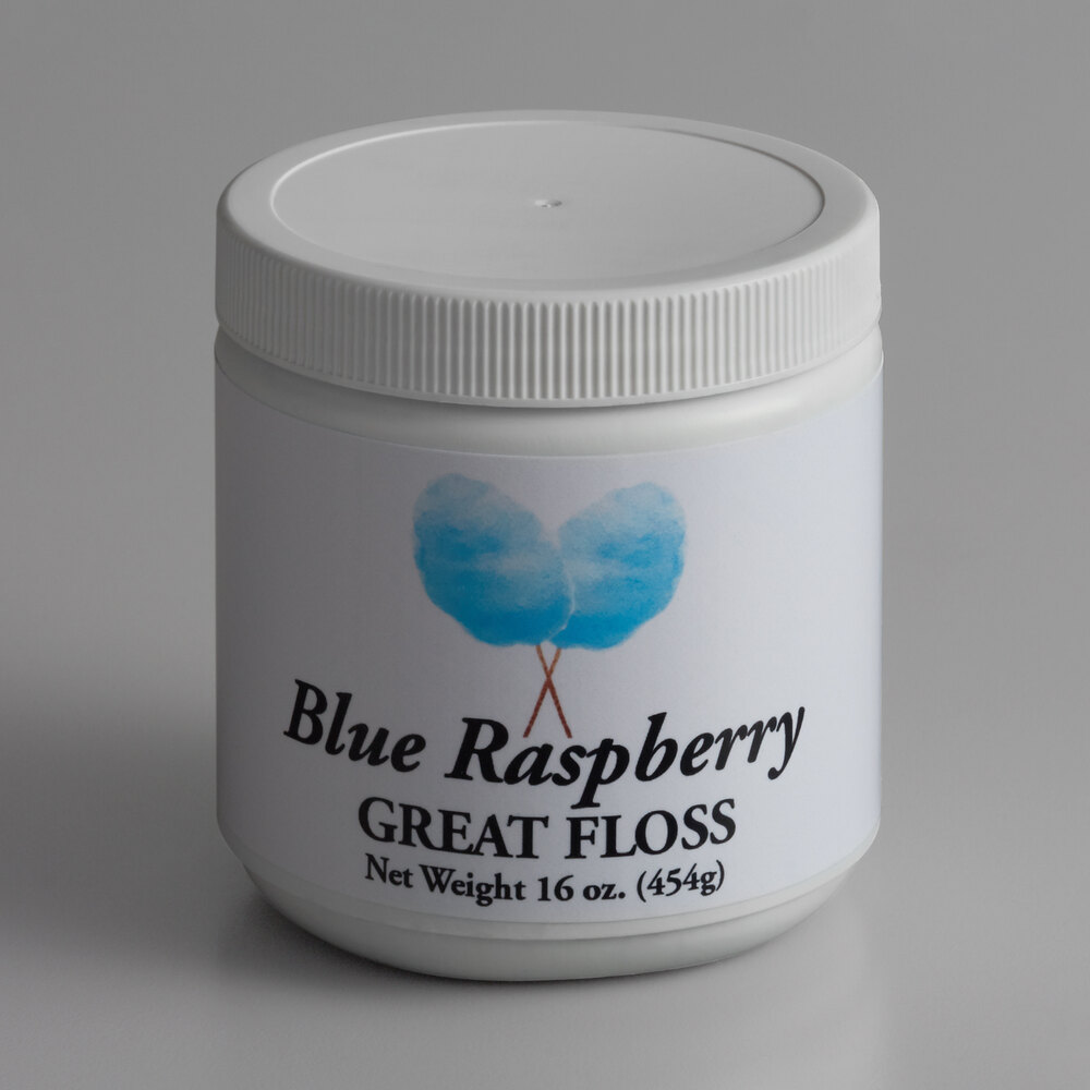 Great Western Great Floss 1 lb. Blue Raspberry Cotton Candy Concentrate ...