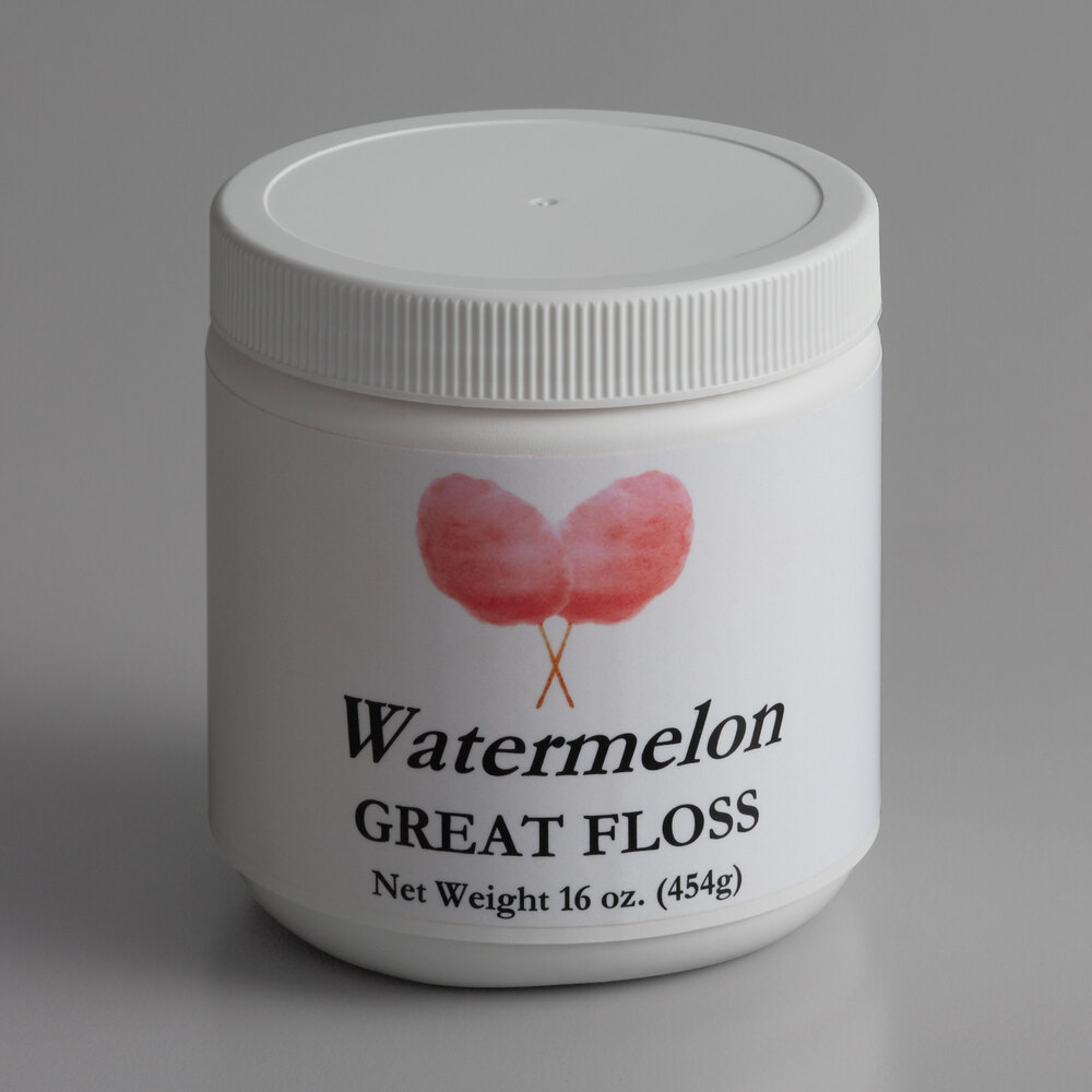 Great Western Great Floss 1 lb. Pink Watermelon Cotton Candy ...