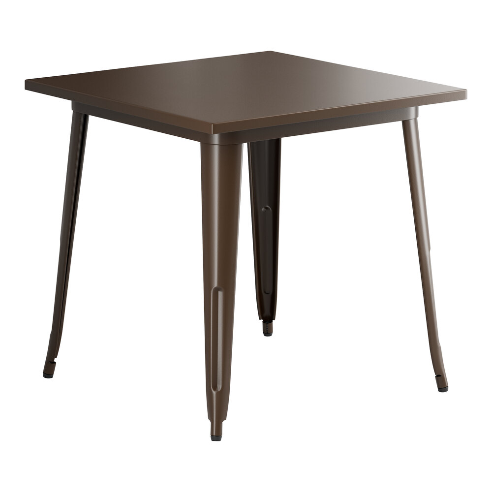 Lancaster Table & Seating Alloy 32" x 32" Copper Standard Height ...