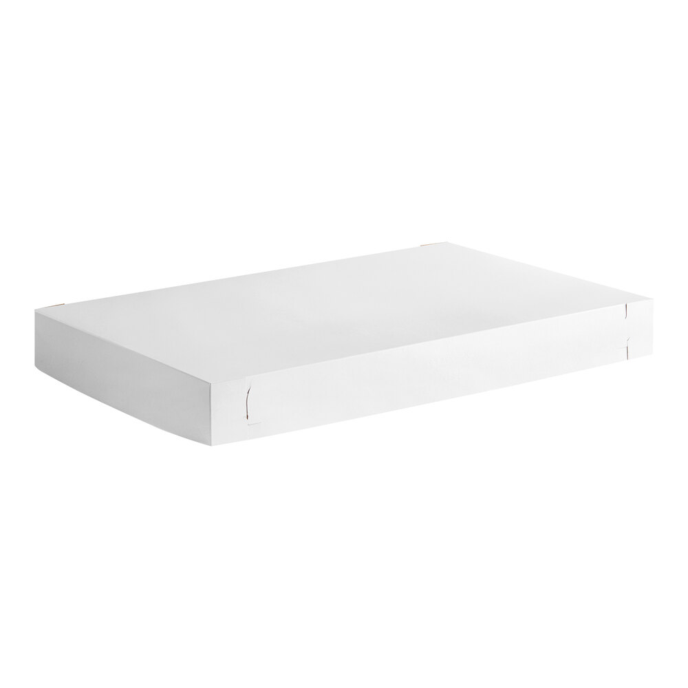 Southern Champion 26" x 18" x 3" White Full Sheet Cake / Bakery Box Top ...
