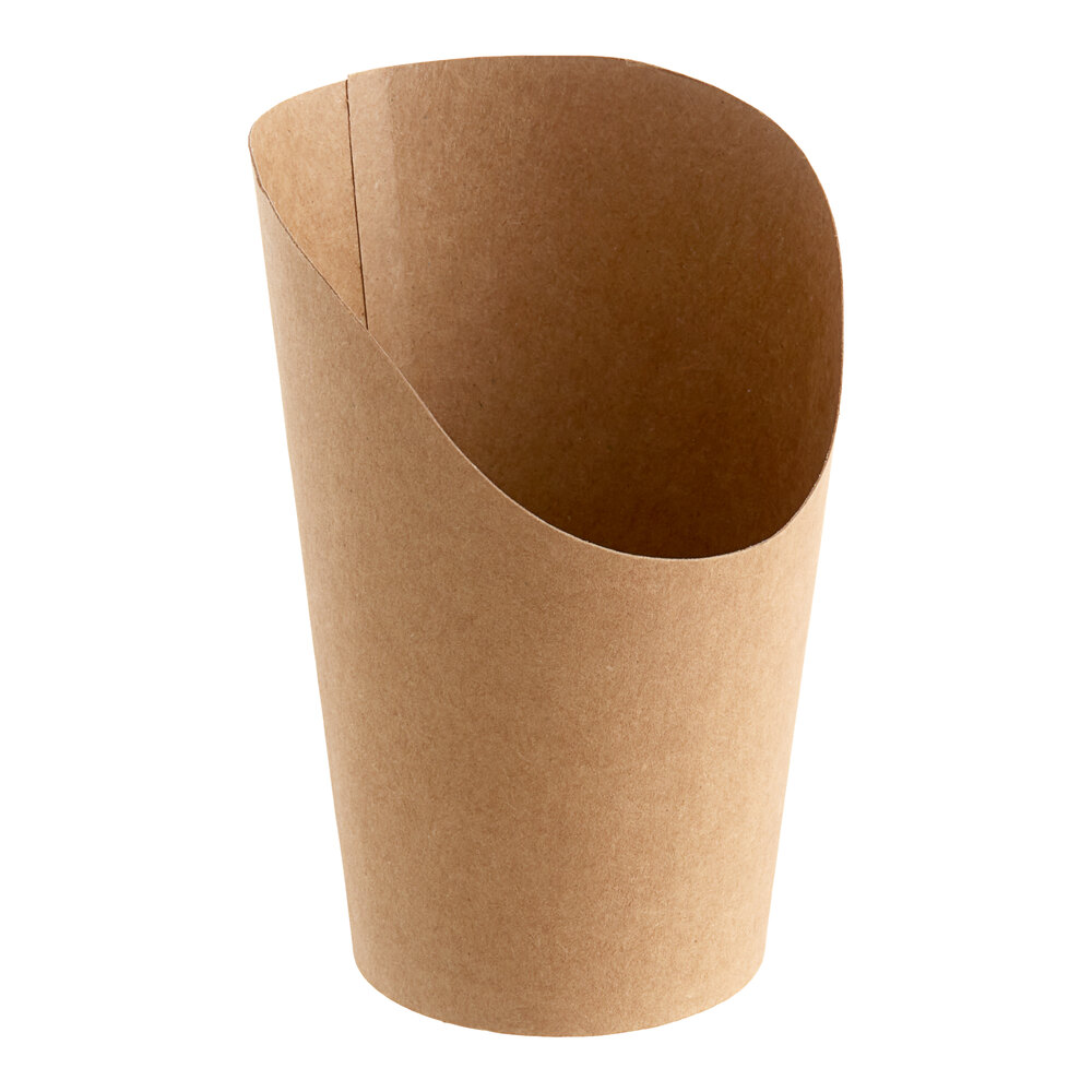 Solia 19.66 oz. Kraft Paper Scoop Cup - 1,000/Case