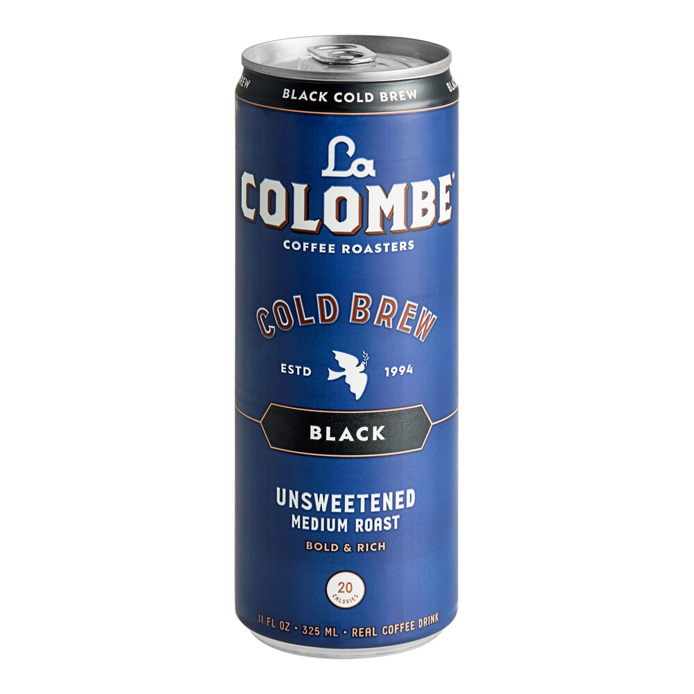 La Colombe Black Cold Brew Coffee 11 fl. oz. - 12/Case