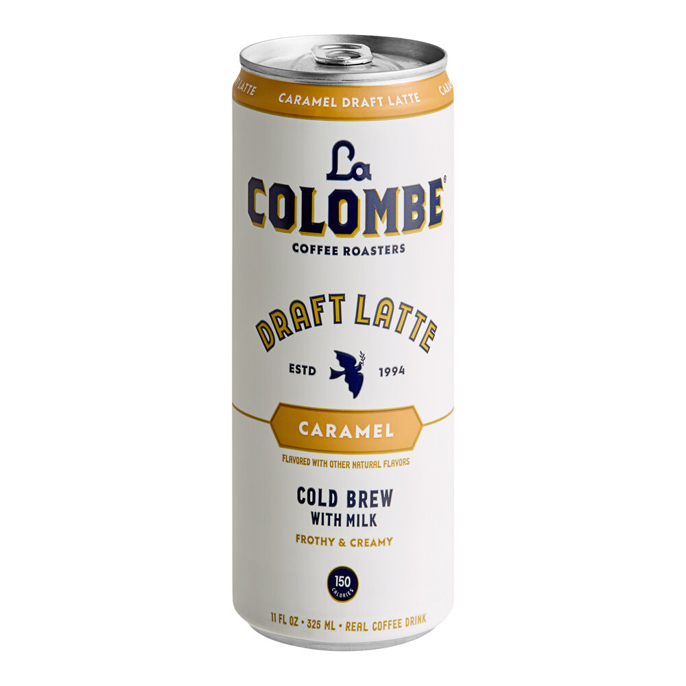 La Colombe Caramel Draft Latte 11 fl. oz. - 12/Case