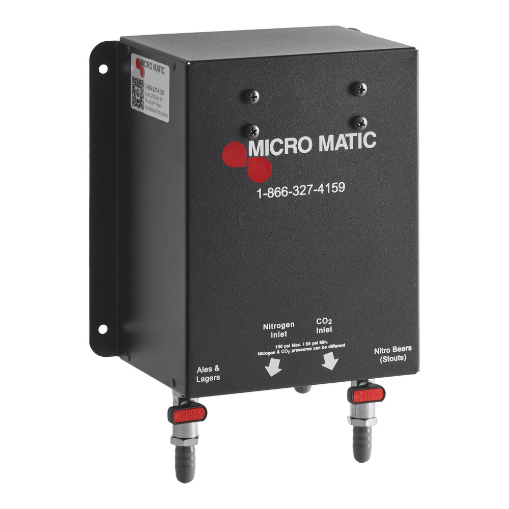 Micro Matic MM200-60-40 Pro-Line Double-Blend CO2 / N2 Gas Blender - 60 ...