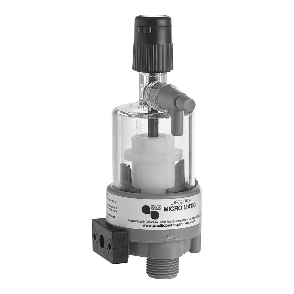 Micro Matic PRO-MAX-2 3 oz. ABS Plastic Wall-Mount In-Line FOB Keg Detector