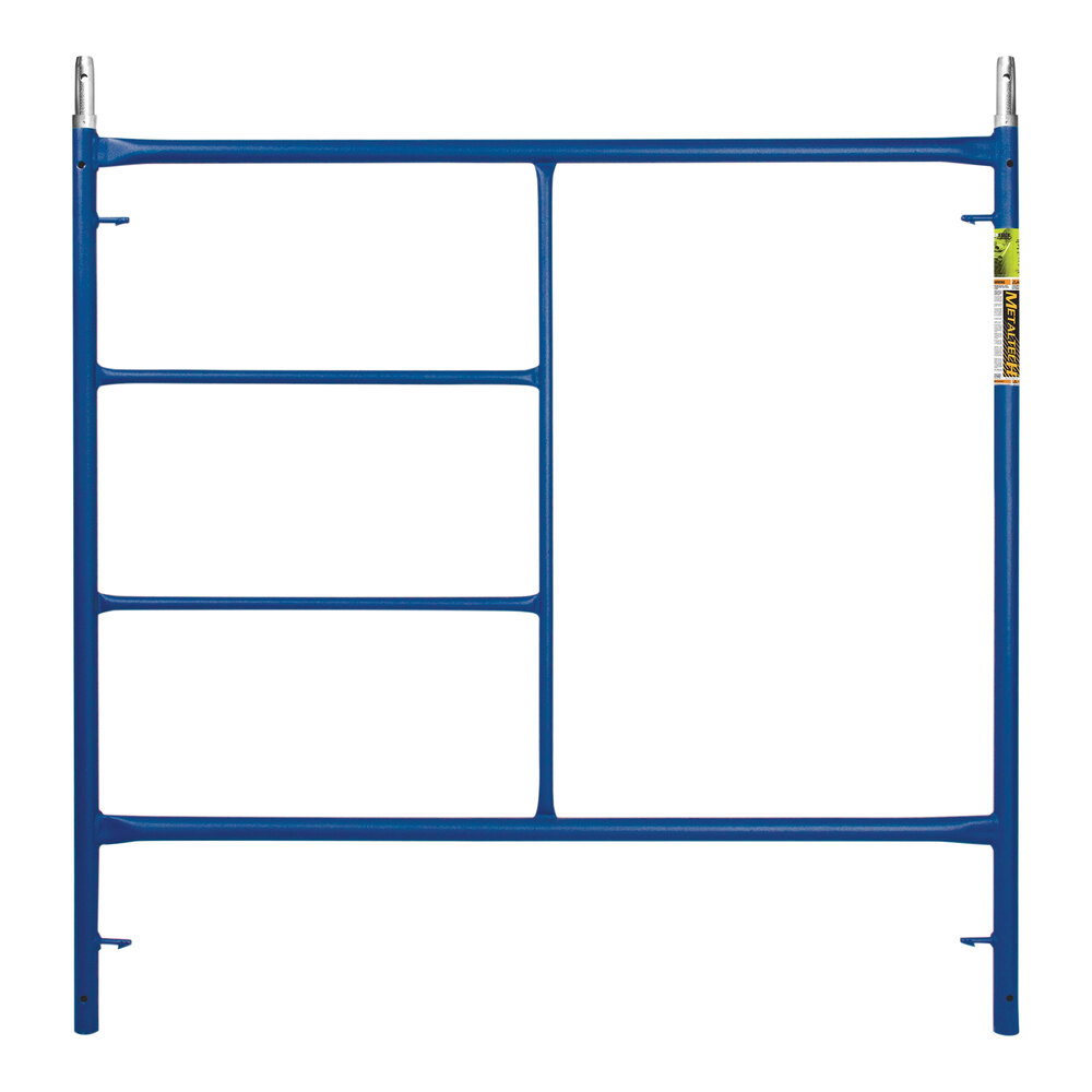 Metaltech SaferStack 60" x 60" Powder Coated Steel Scaffolding Frame ...