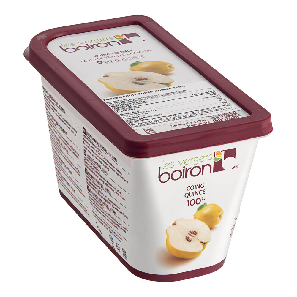 Les Vergers Boiron Quince 100% Fruit Puree 2.2 lb.