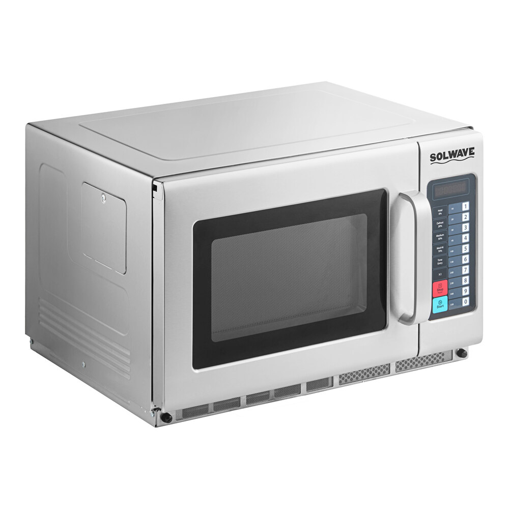 Solwave Stackable Commercial Microwave with Large 1.2 cu. ft. Interior ...