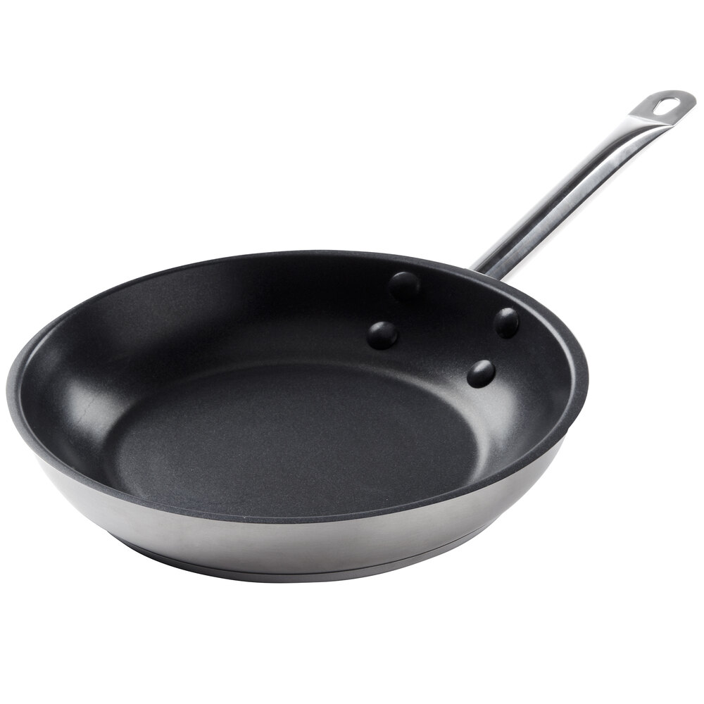 11" Non-Stick Aluminum-Clad Stainless Steel Fry Pan