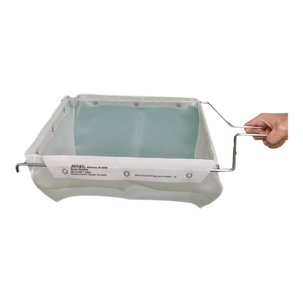 MirOil C88PS EZ Flow 100 lb. Filter Bag Holder Frame with Filter Bag ...
