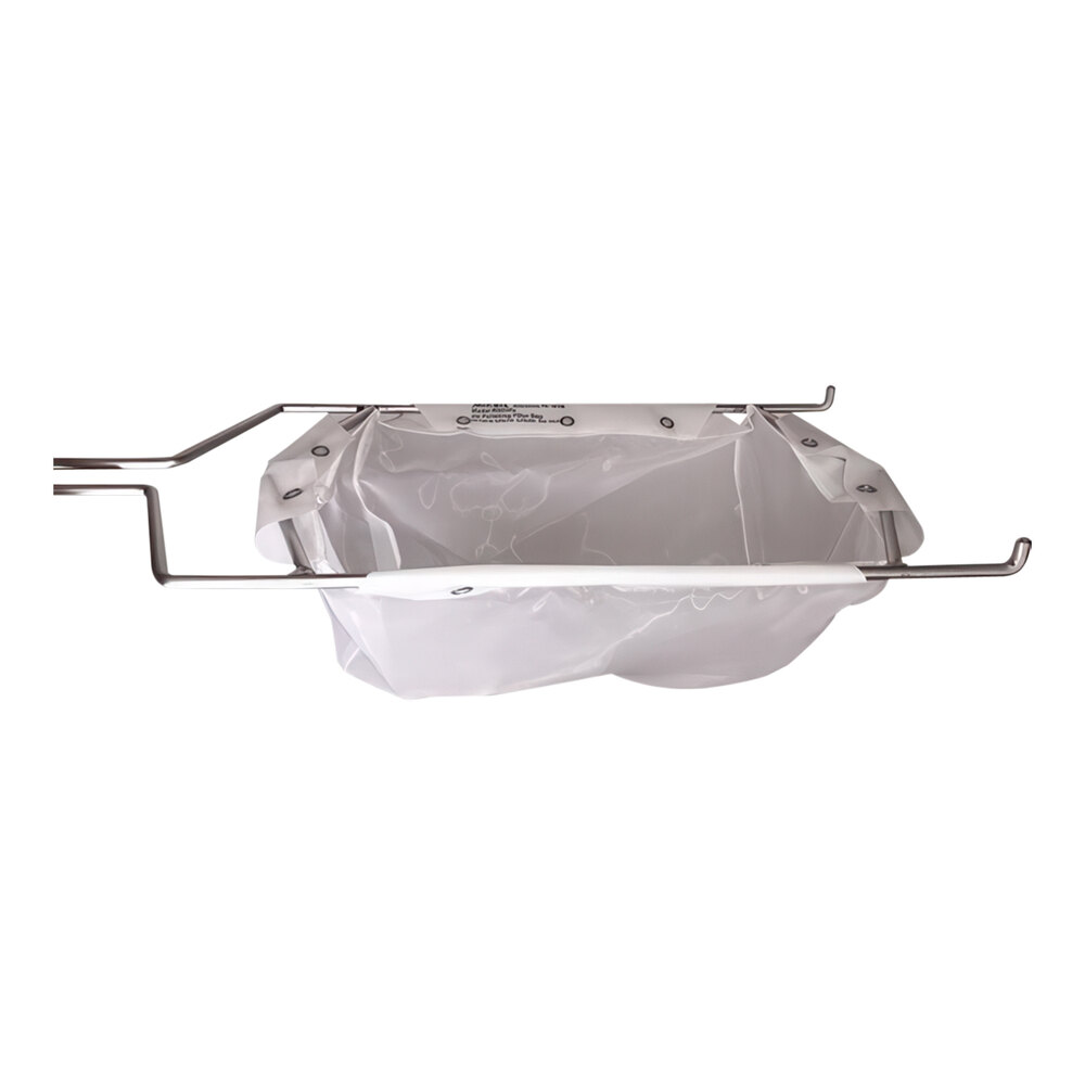 MirOil RB22FS Oil Polishing 28 lb. Filter Bag with Snaps for BF1A and B22FS
