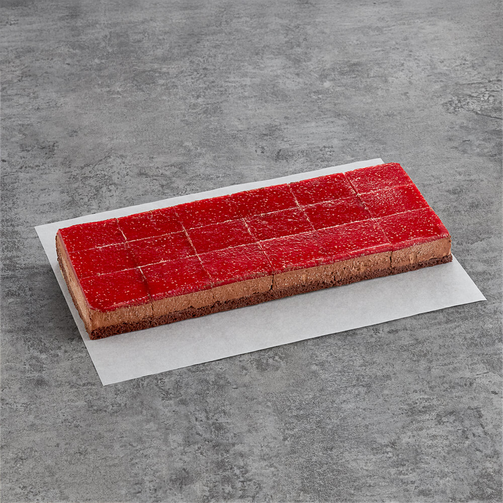 White Toque Gluten-Free Vegan Chocolate and Berry Cake Slice 3.2 oz ...