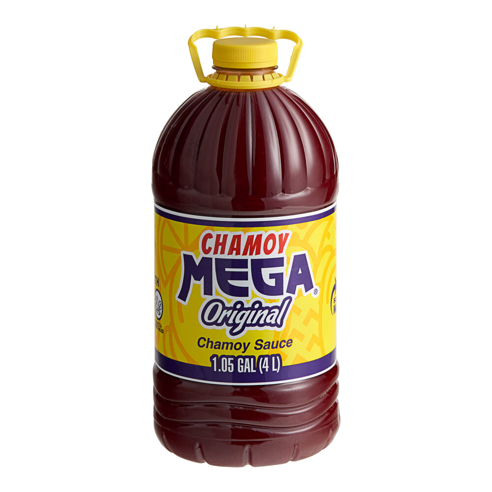 Chamoy Mega Original Chamoy Sauce 1 Gallon - 6/Case
