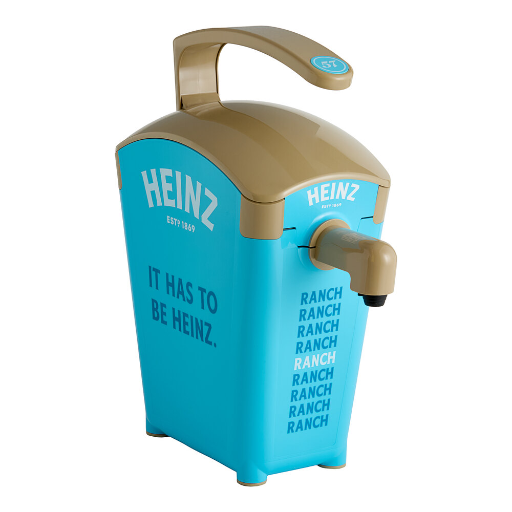 Heinz Keystone 1.5 Gallon Light Blue Plastic Countertop Ranch Pump ...