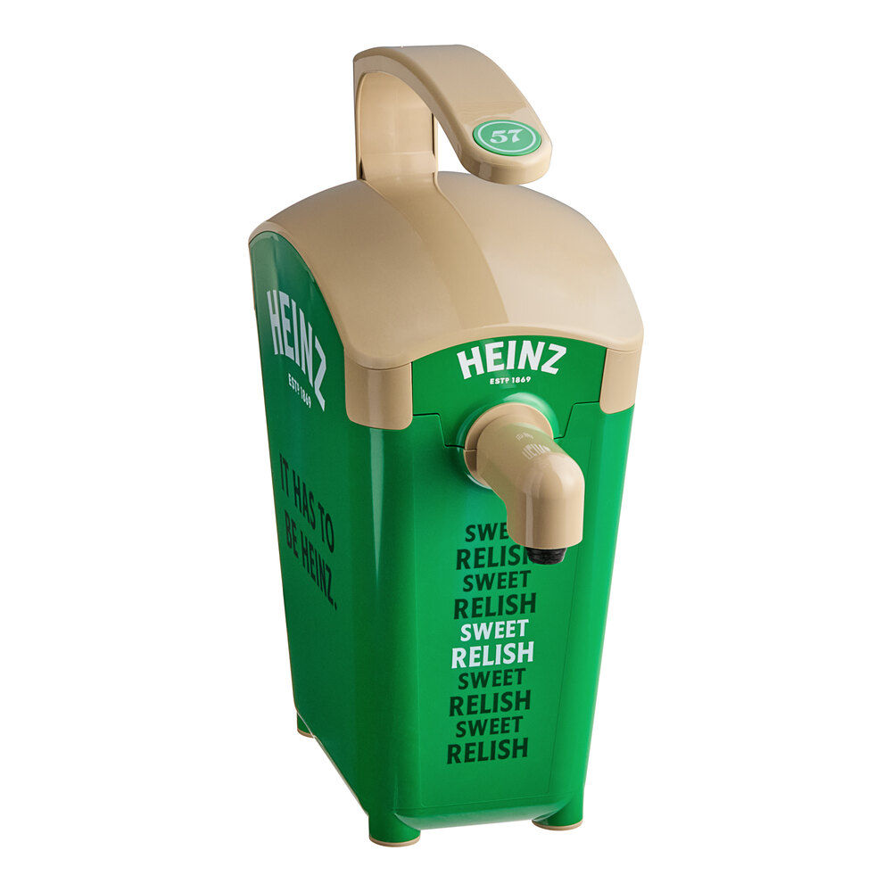 Heinz Keystone 1.5 Gallon Green Plastic Countertop Sweet Relish Pump ...