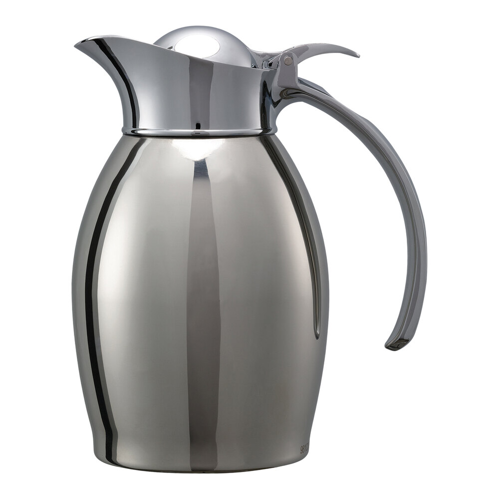 Service Ideas Nicollet 20 oz. Polished Stainless Steel Insulated Carafe ...