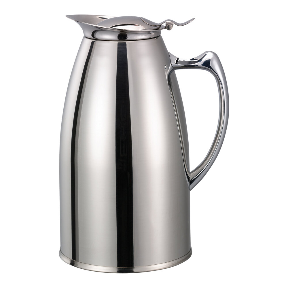 Service Ideas 33.8 oz. Chrome Finish Stainless Steel Foam-Insulated ...