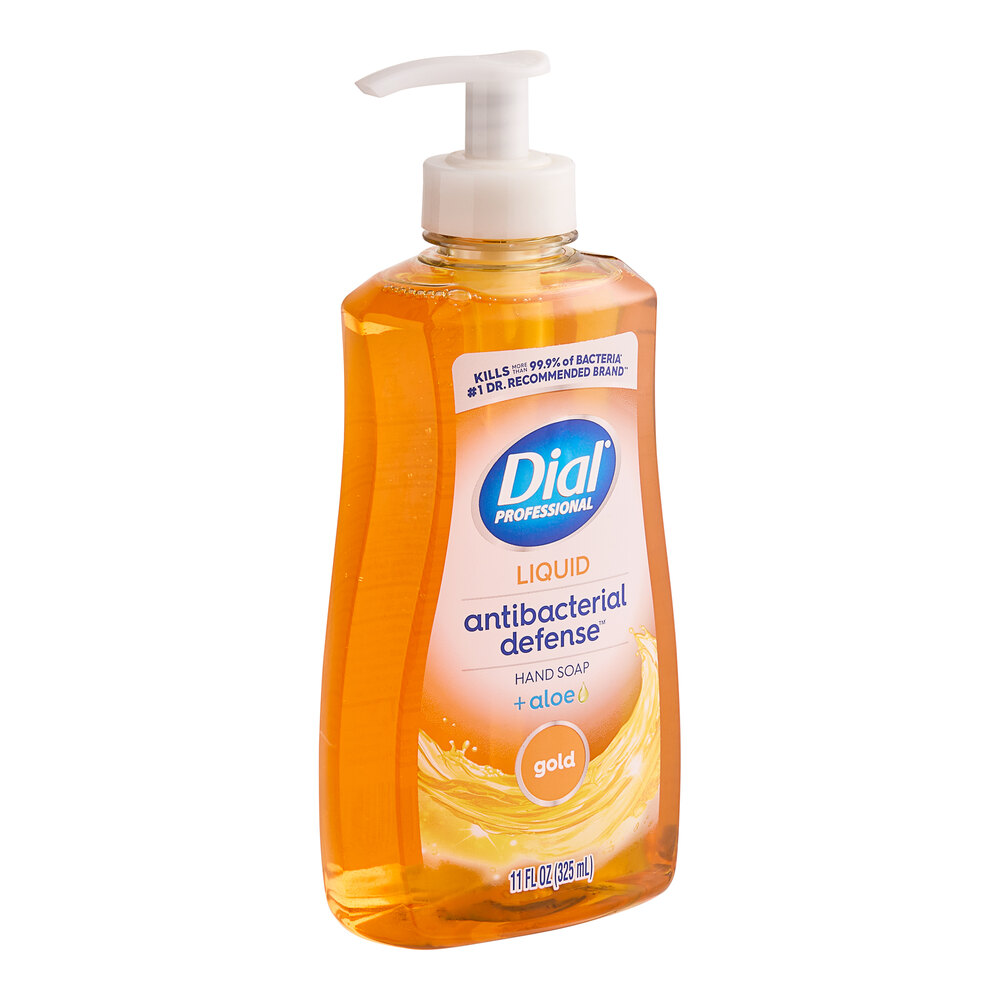 Dial Professional Antibacterial Defense DIA35470 11 oz. Gold Liquid ...