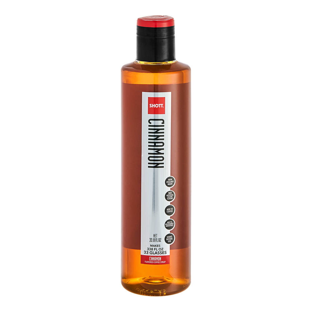 SHOTT Cinnamon Flavoring Syrup 1 Liter