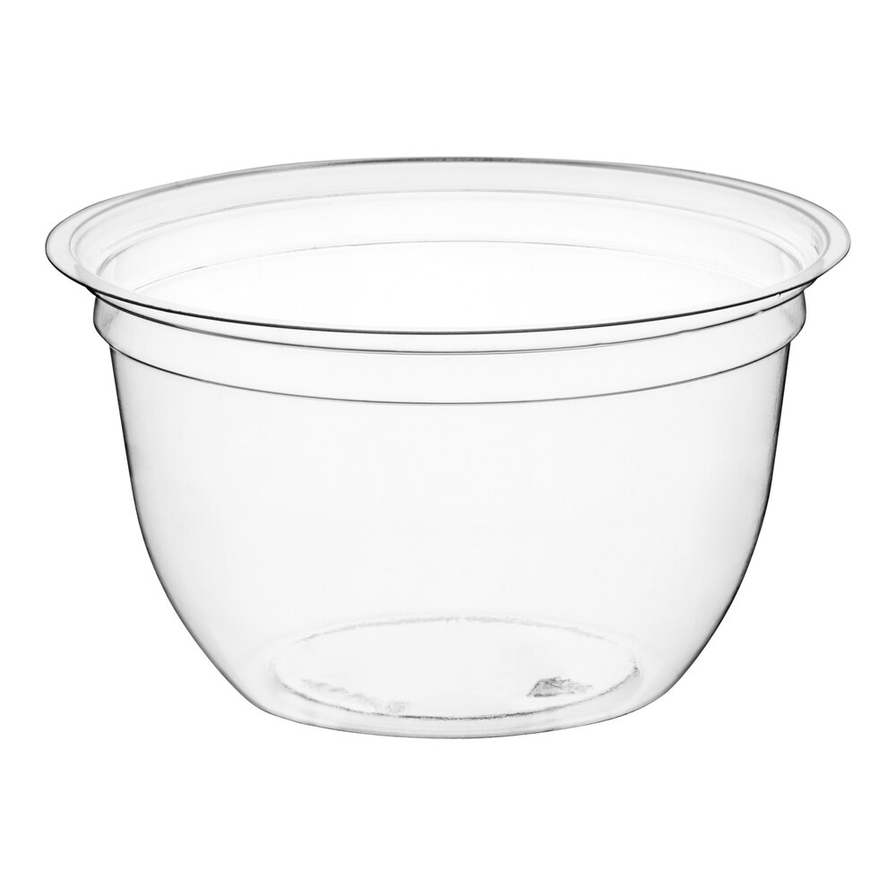 WNA Comet Signature 8 oz. Clear PET Plastic Dessert Cup - 1,000/Case