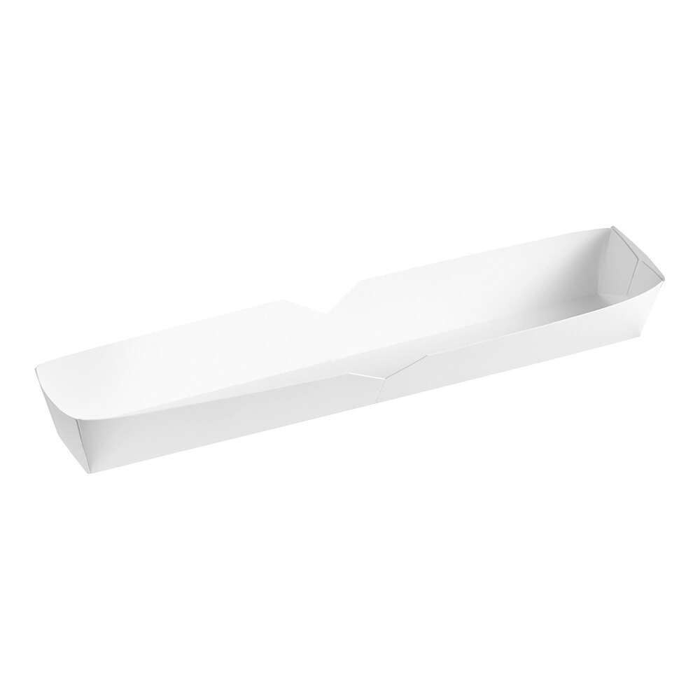 Southern Champion 10 1/4" x 1 1/2" x 1 1/4" White Paper Footlong Hot ...