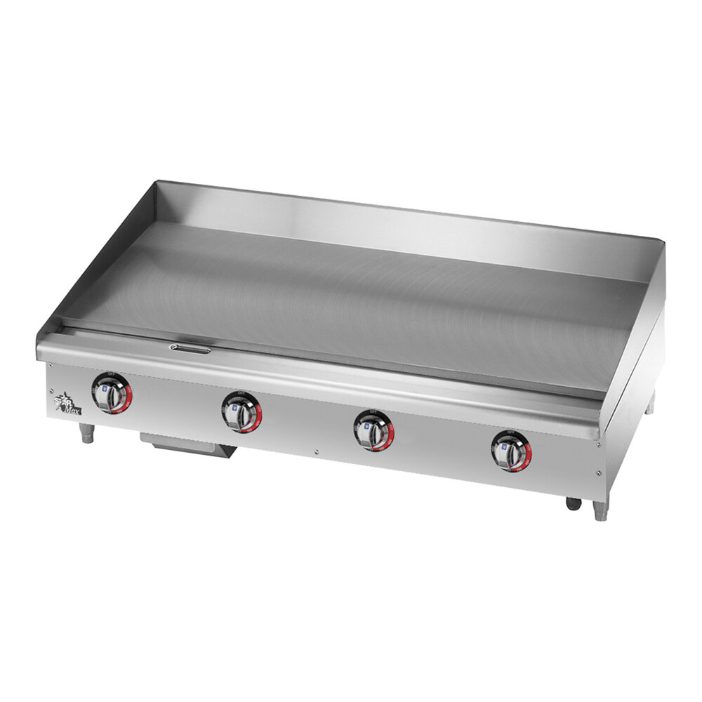 Star Star-Max 548TGF 48" Electric Countertop Griddle with Snap-Action ...
