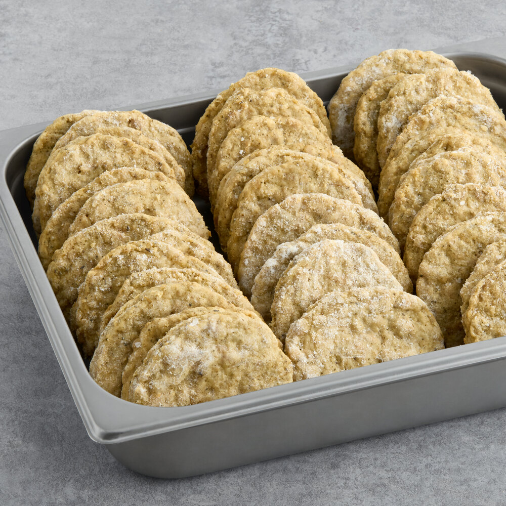 Brakebush 1.79 oz. Fully Cooked Unbreaded Chicken Sausage Patty - 90/Case