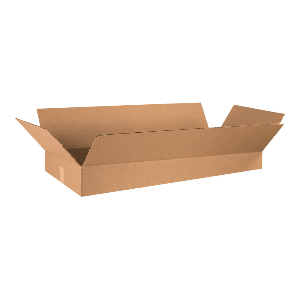 Lavex 36" x 16" x 5" Kraft Corrugated RSC Shipping Box - 15/Case